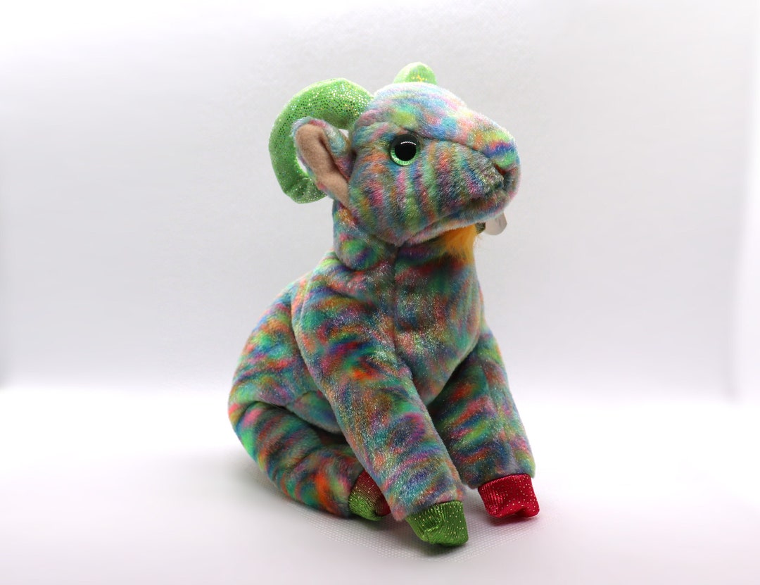 Ty Beanie Baby goat the Chinese Zodiac Goat 6 Inch 2000 Ty Zodiac ...