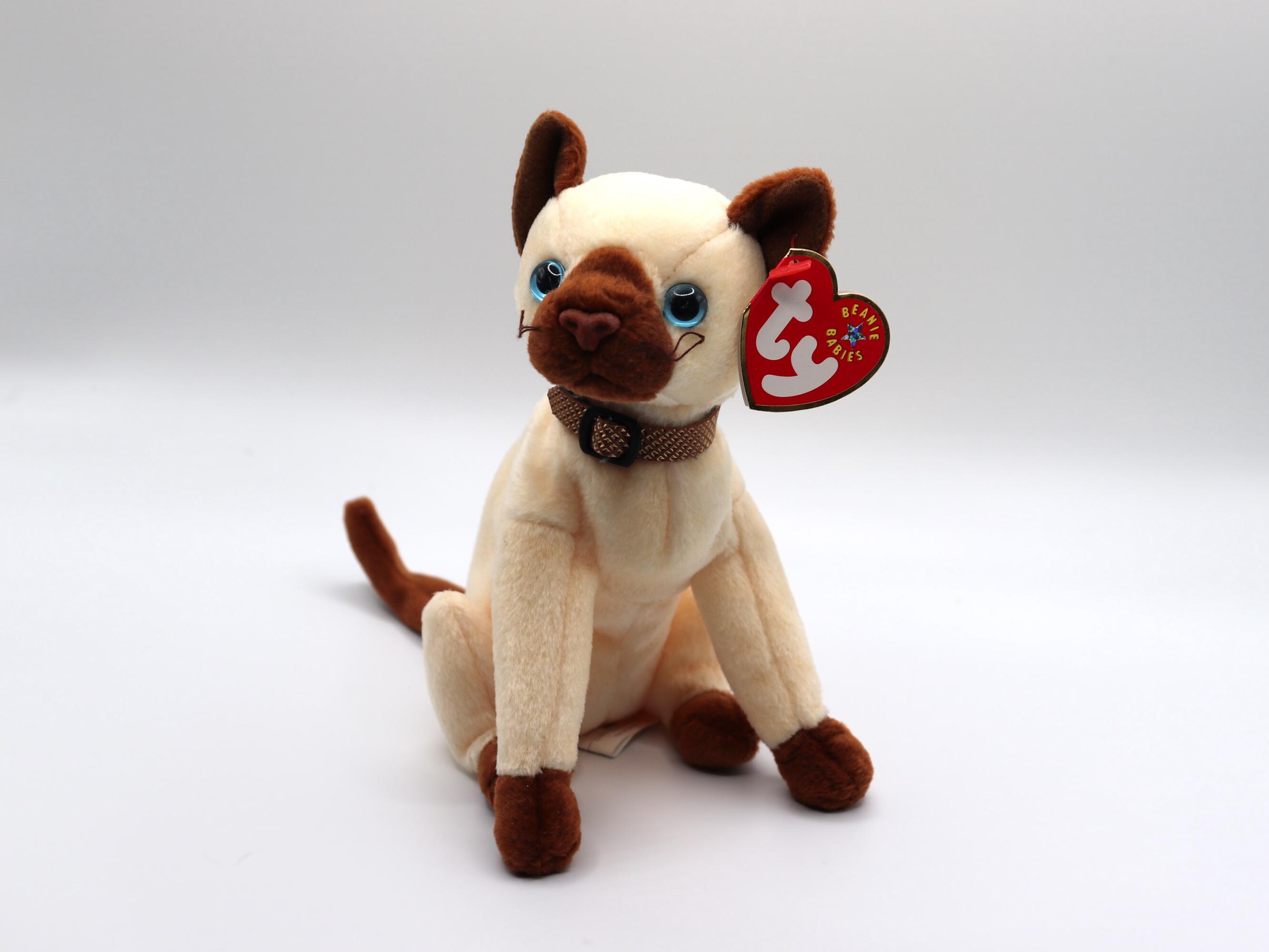 Ty Beanie Baby "siam" the Siamese Cat - Adorable Collectible Cat ...
