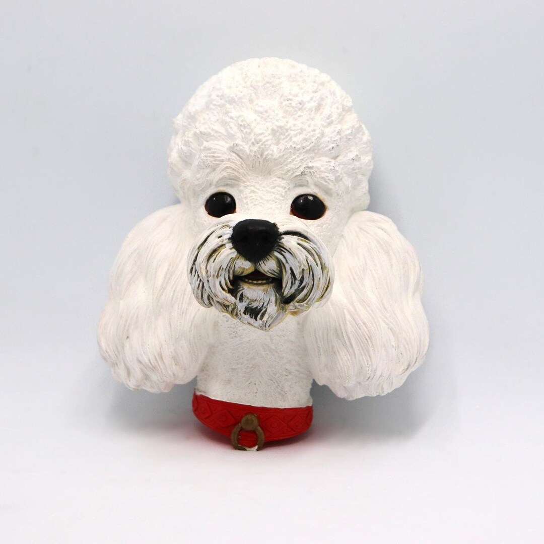 Vintage Bossons Poodle Chalkware Head 1968 Dog Figurine - Etsy