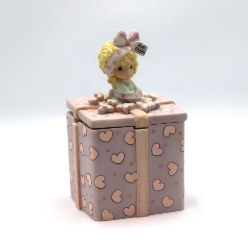 Vintage Precious Moments Keepsake Box a Mom's Love is the Best Gift of All 2003 Trinket Box for ...