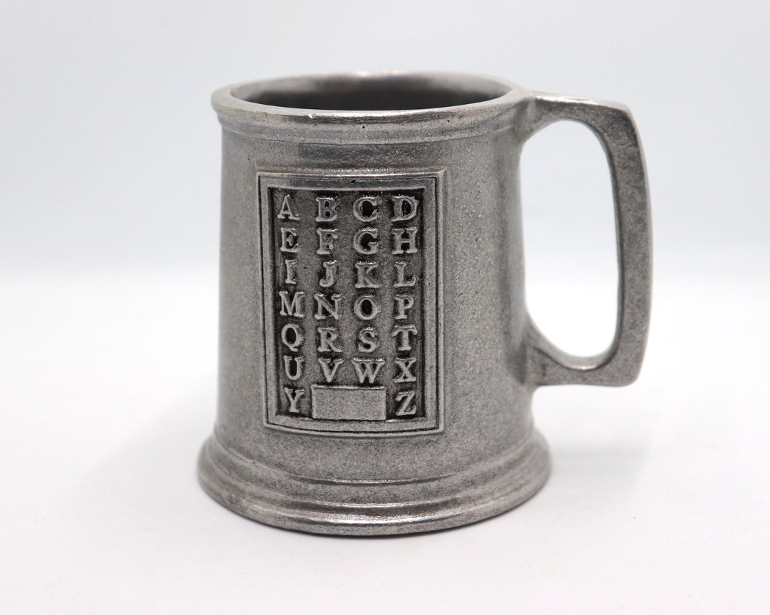 Wilton Armetale Childrens ABC Mug, Made in the USA 1972 Vintage ...