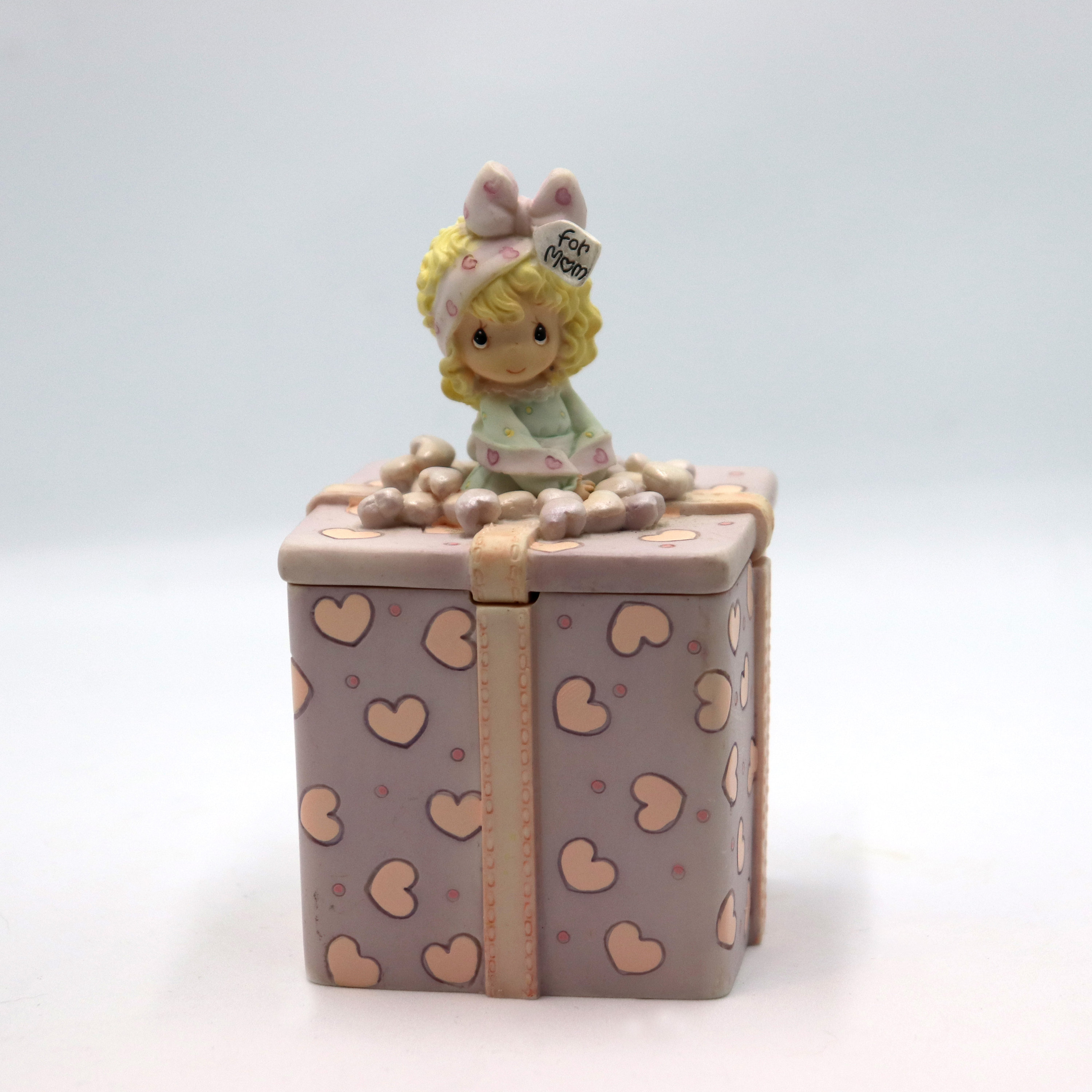 Vintage Precious Moments Keepsake Box a Mom's Love is the Best Gift of ...