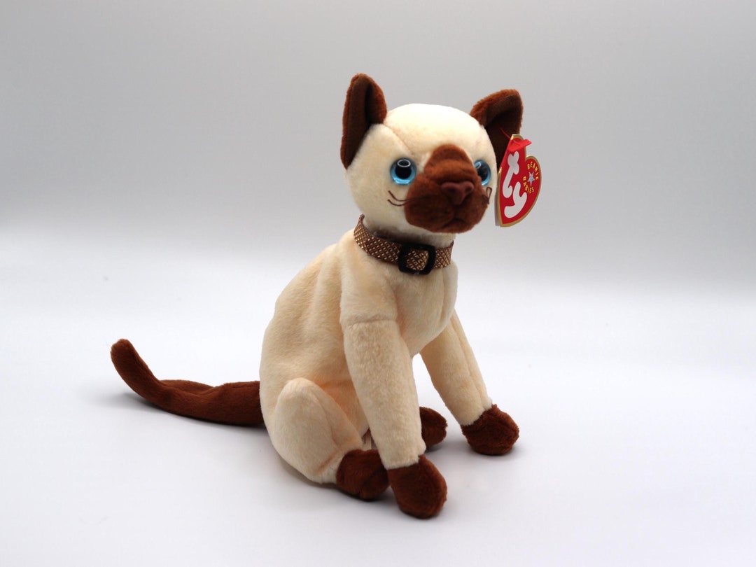 Ty Beanie Baby "siam" the Siamese Cat - Adorable Collectible Cat ...