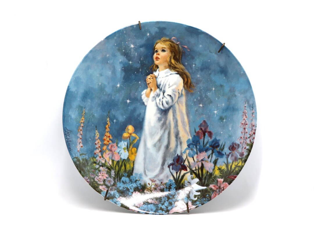 Vintage twinkle Twinkle Little Star Collector Plate by John Mclelland ...