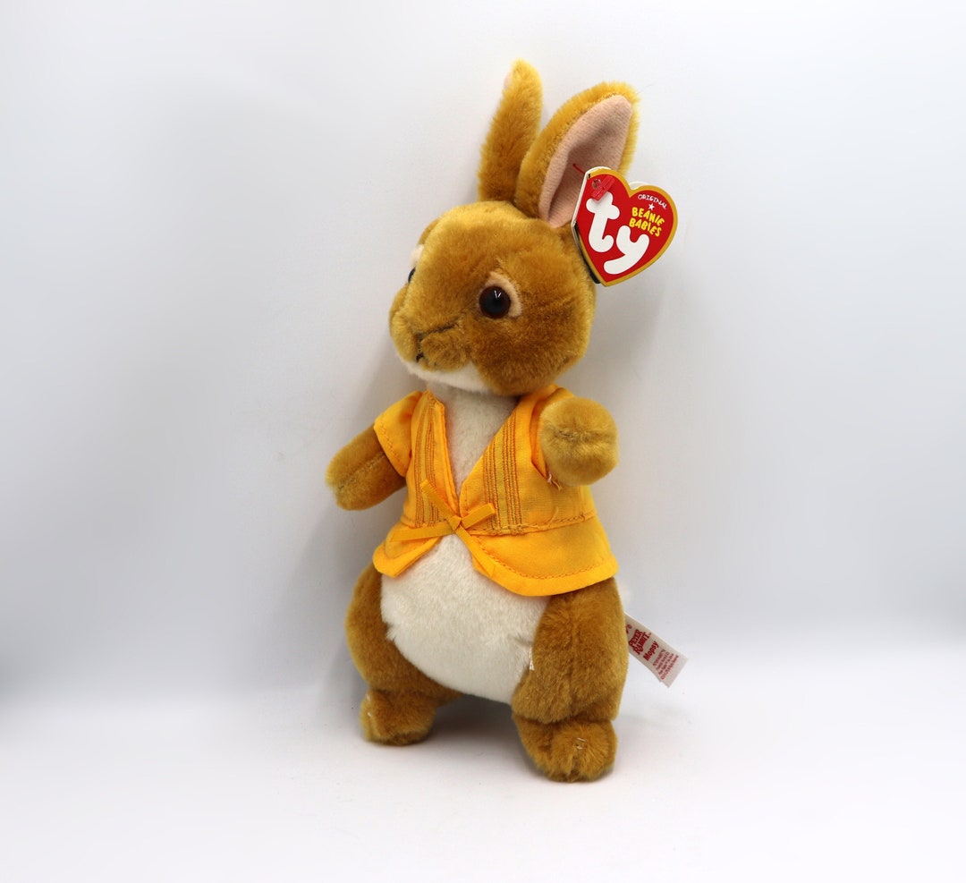 TY Beanie Baby mopsy Plush Peter Rabbit Movie Vintage, Limited, Stuffed ...
