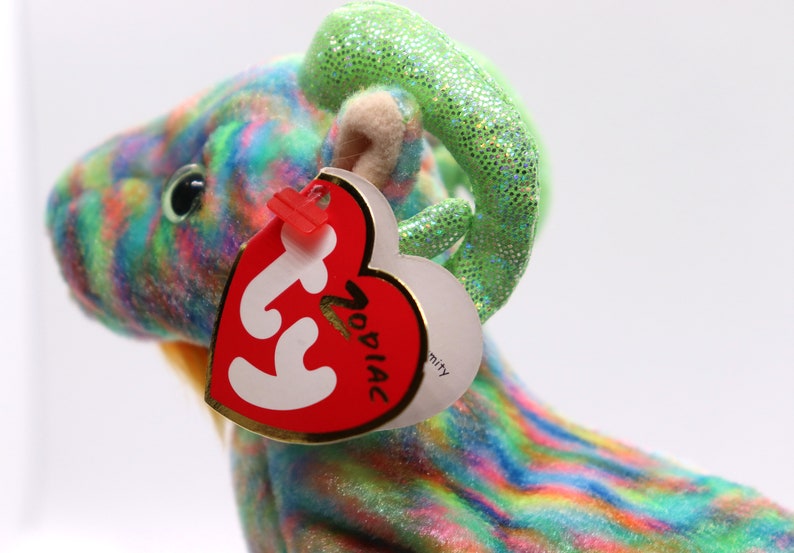 TY Beanie Baby goat the Chinese Zodiac Goat Vintage Multi - Etsy