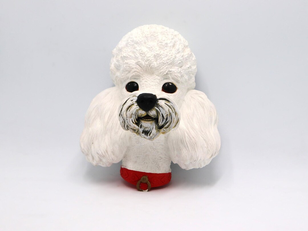 Vintage Bossons "poodle" Chalkware Head (1968) - Dog Figurine ...