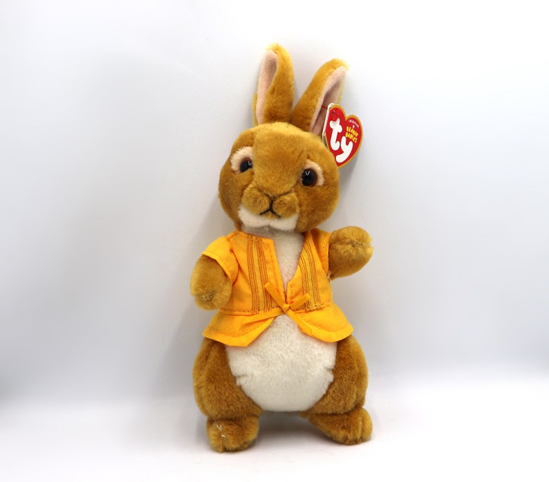 TY Beanie Baby mopsy Plush Peter Rabbit Movie Vintage, Limited, Stuffed ...