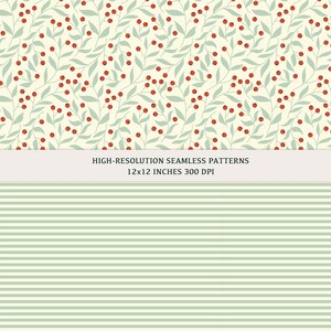 Christmas Digital Papers | Seamless Pattern | Digital Paper Bundle ...