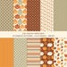 Fall Digital Papers | Seamless Pattern | Digital Paper Bundle | Digital ...