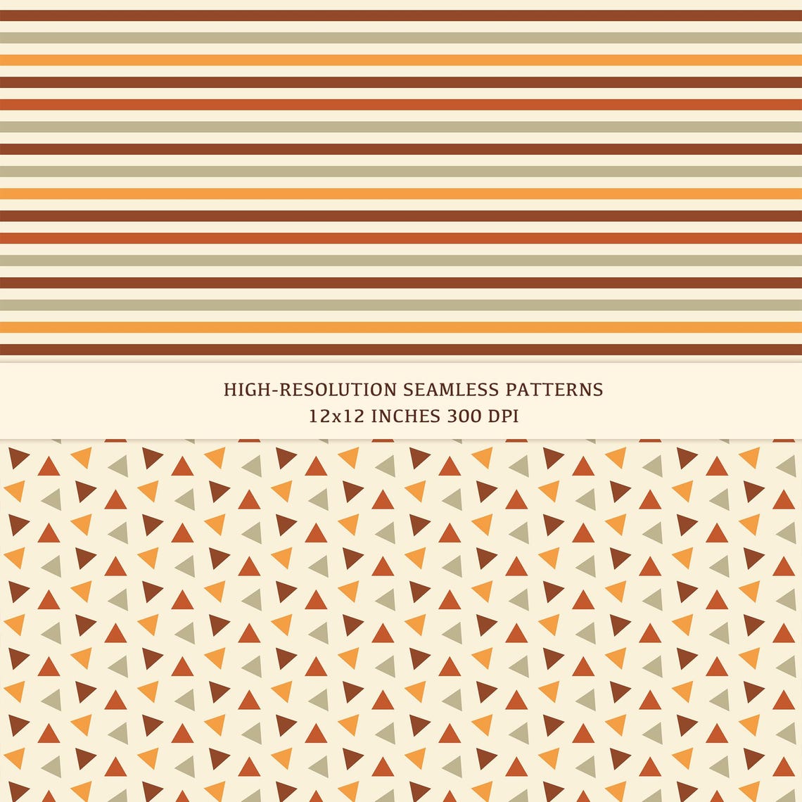 Fall Digital Papers | Seamless Pattern | Digital Paper Bundle | Digital ...