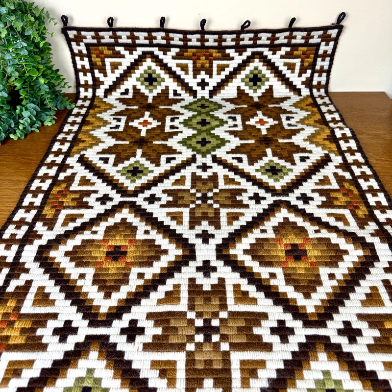 Geometric Tapestry - Etsy