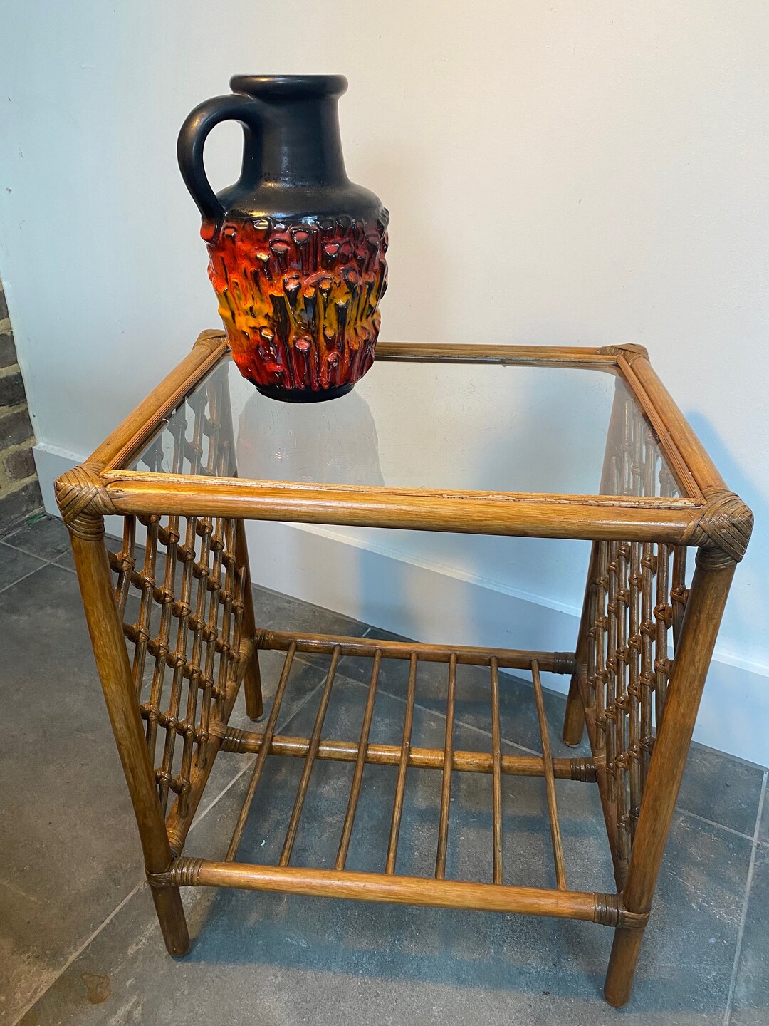 Vintage, Japanese Style Side Table - Etsy UK