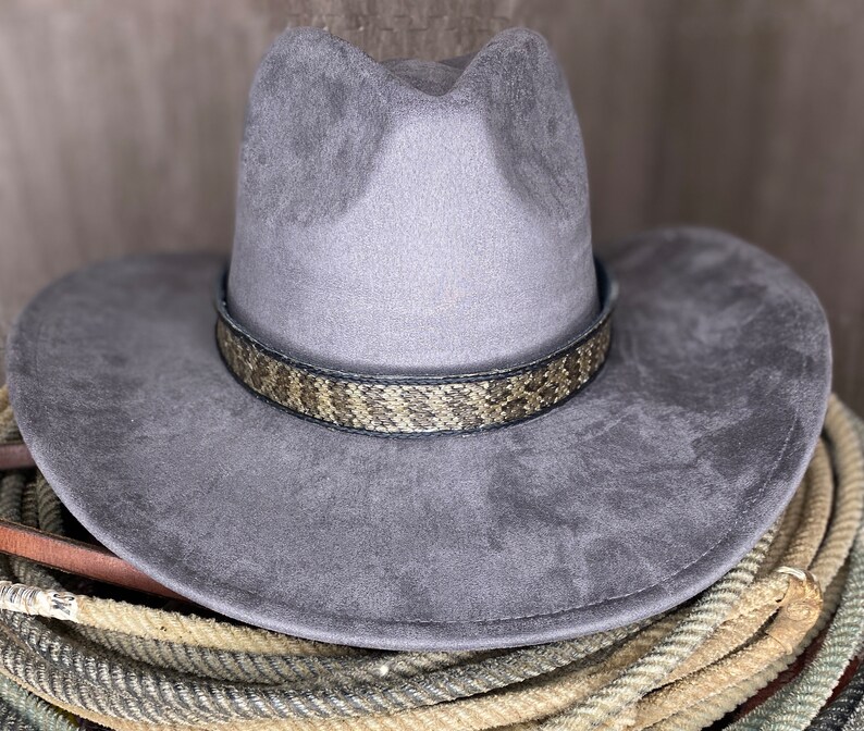 Rattlesnake Hat Band: Adjustable 1
