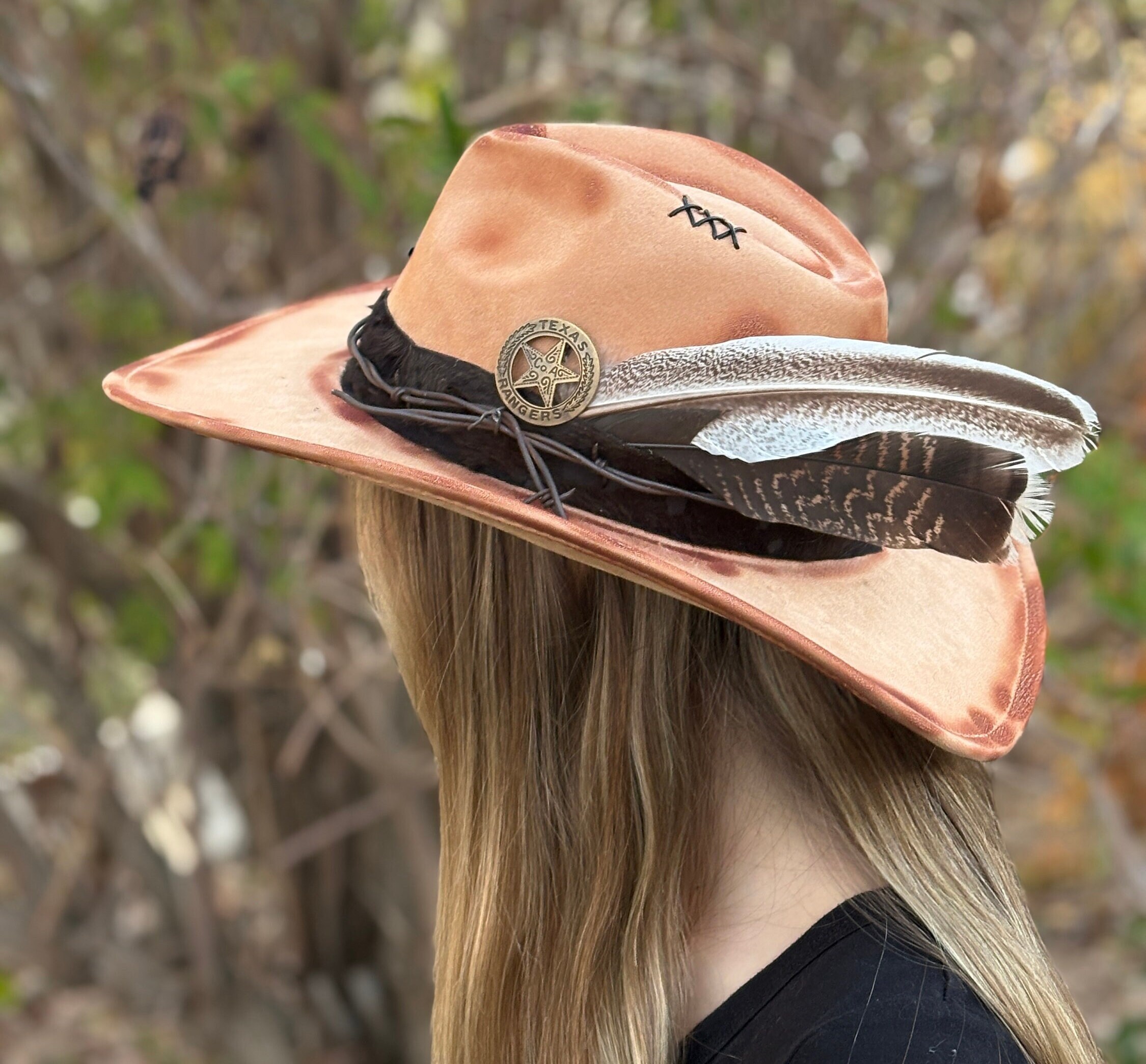 Distressed Texas Ranger Adjustable Hat – Unique Western Style - Etsy