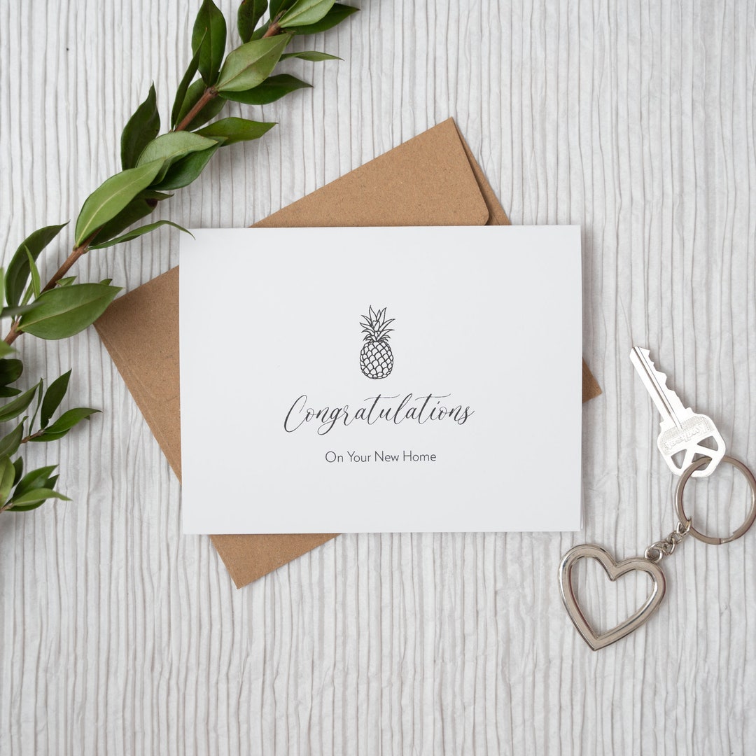 Congratulations - on Your New Home - Real Estate Cards - Set of 10 - Etsy
