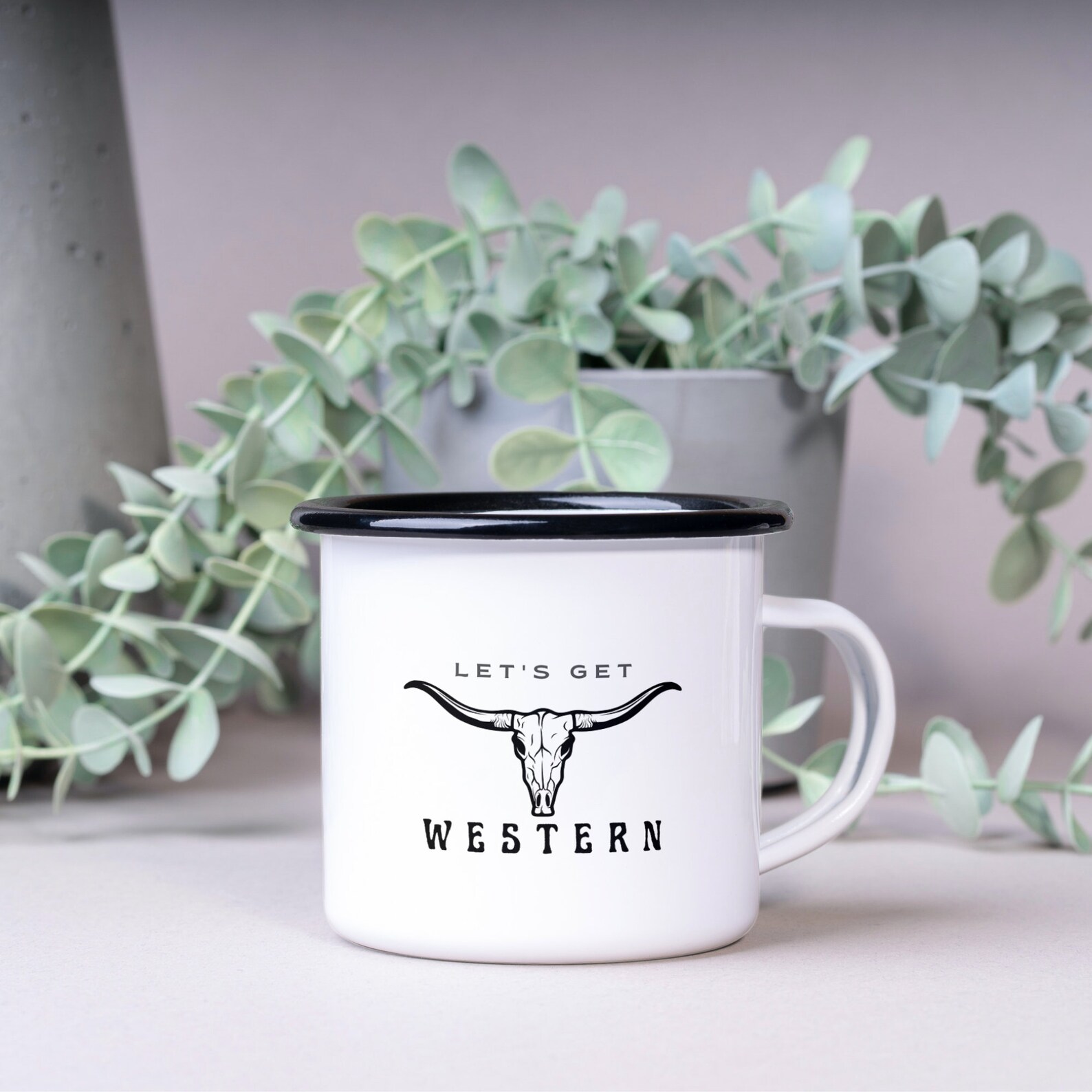 Let's Get Western SVG, PNG, Jpg | Western Long Horn SVG | Western ...