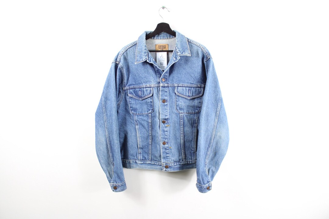 Denim Detroit Jacket | Vintage GAP Coat | Men's Size XL | Utility ...