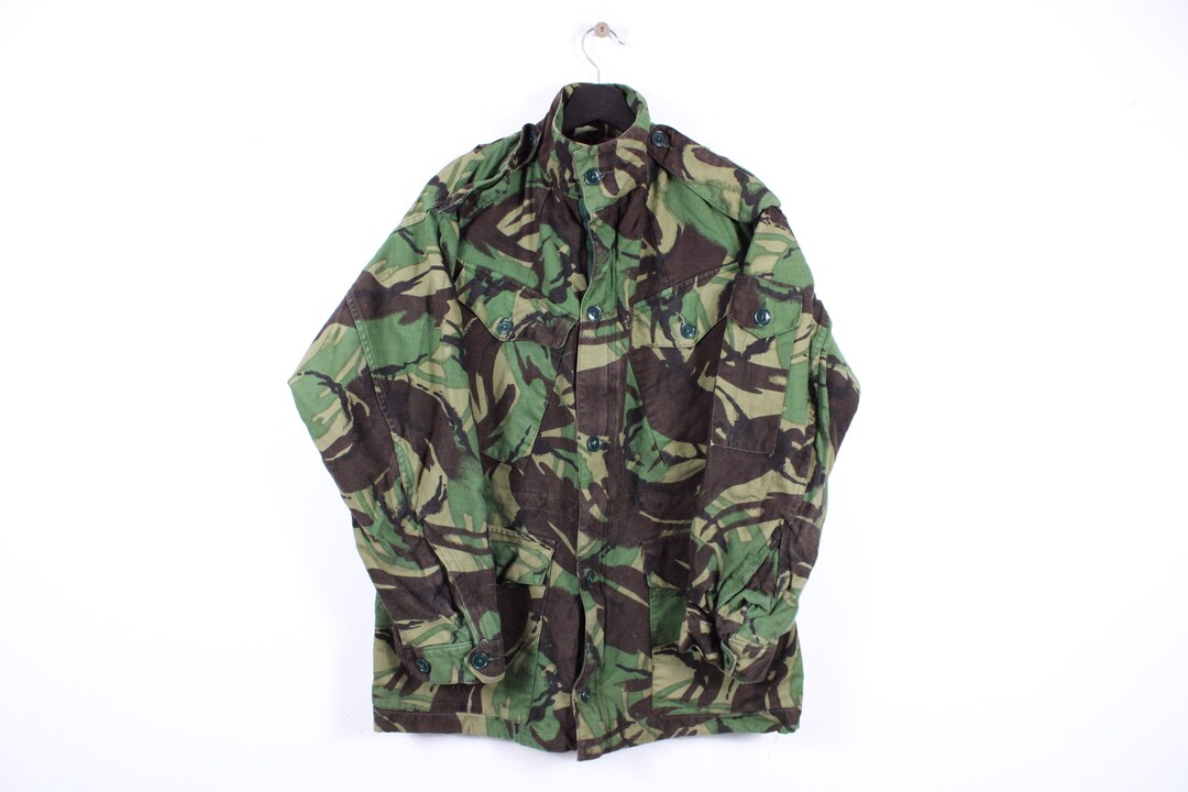 DPM-NBC Army Jacket / Vintage British Remploy Parachute Camo - Etsy