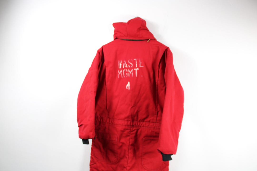 Waste-management Carpenter Overalls / Vintage Coverall Dungarees ...