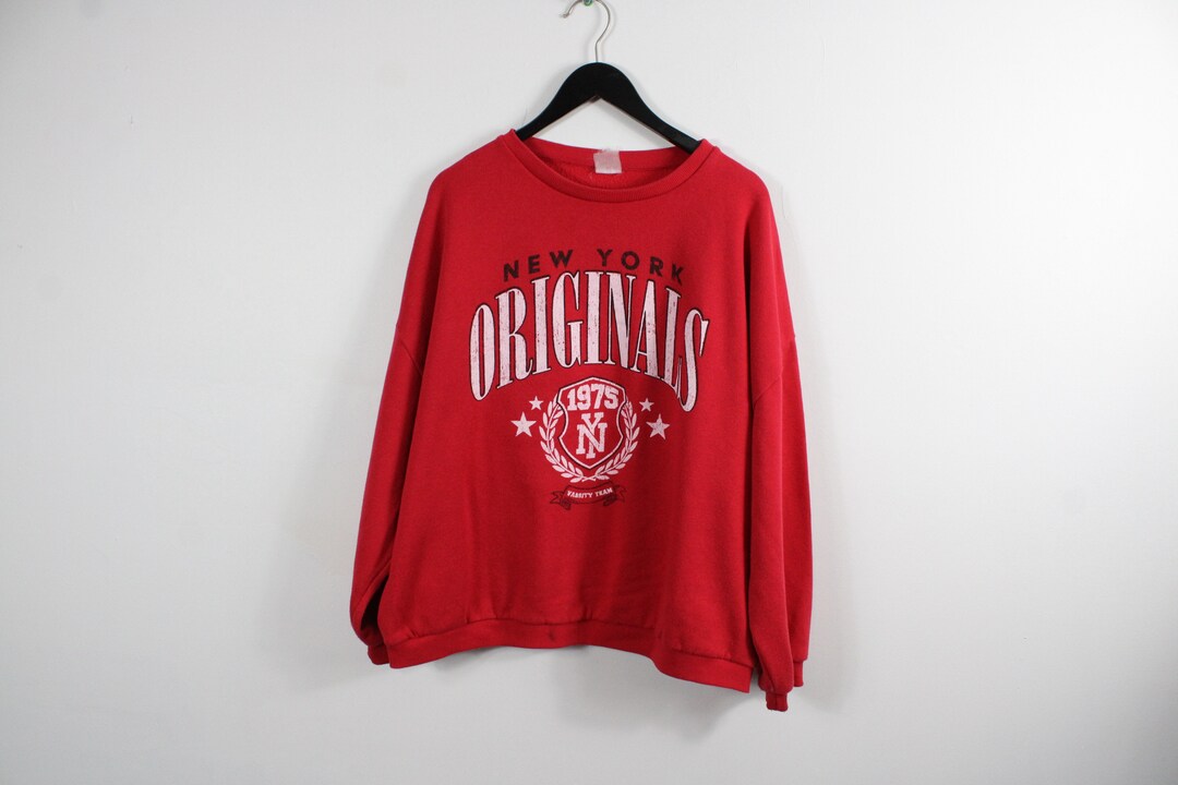 New-york NYU University Sweater / Vintage Sweatshirt / 90s NCAA ...