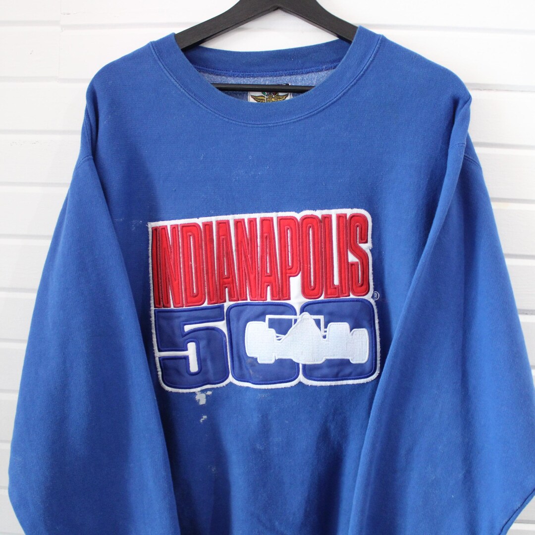 Indianapolis-speedway 500 Sweater | Vintage 90s Racing Crewneck ...