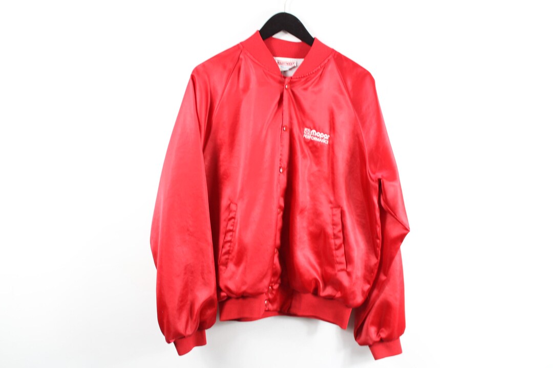 Vintage Mopar Satin Jacket Retro Mopar Racing Jacket Classic Mopar ...