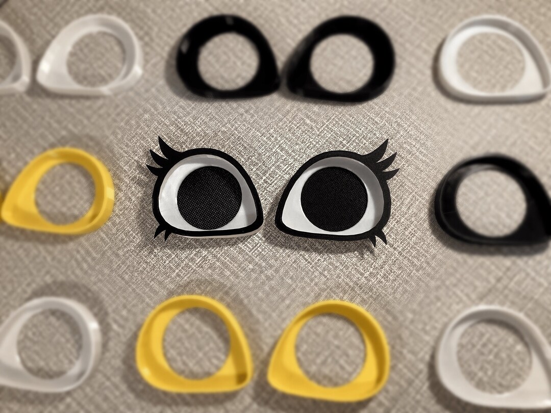 3D Printed Classic Fursuit Follow-me Eyes - Etsy