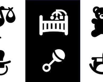 Baby Vision Cards - Etsy