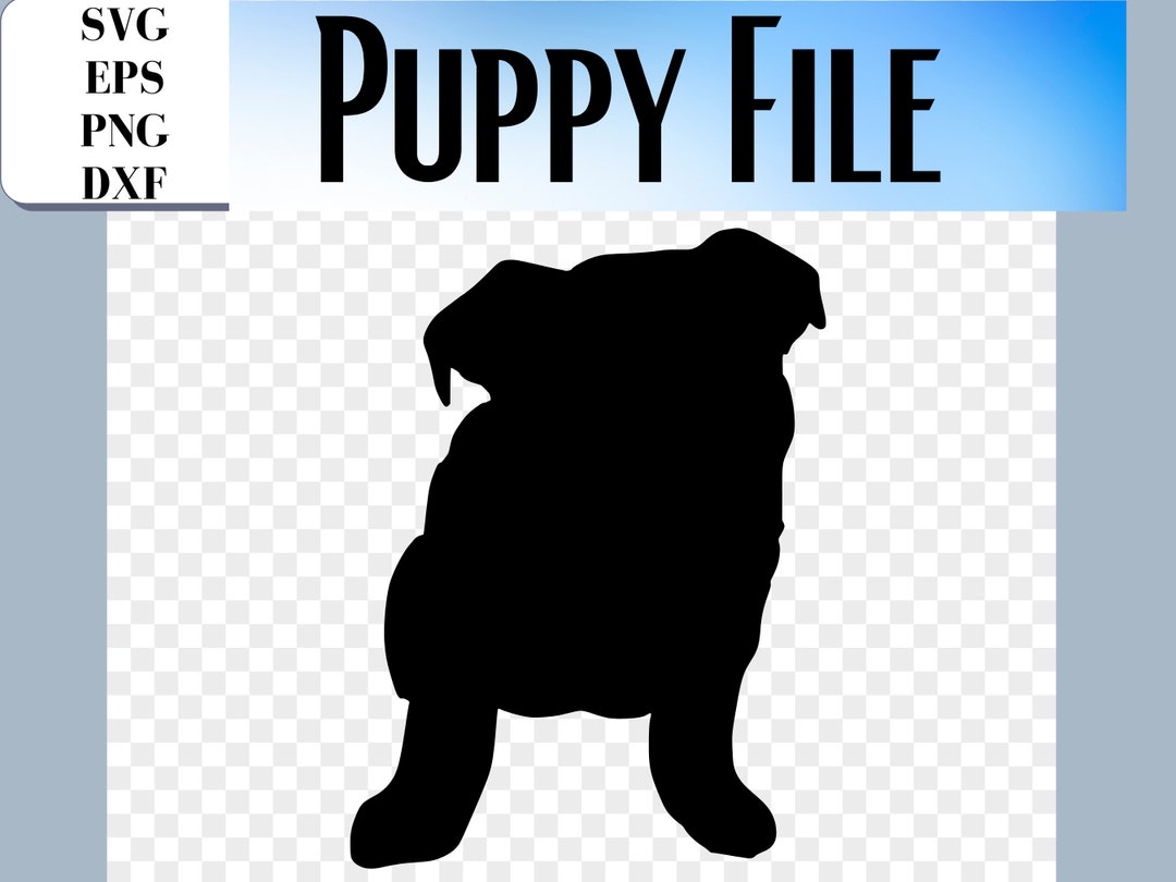 Puppy File, Digital Downloads, SVG, Dxf, Png, Eps Files Included ...
