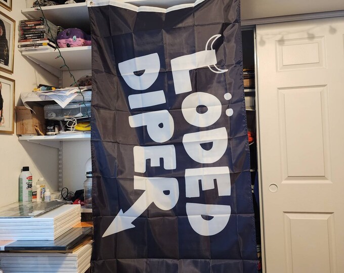 Löded Diper "logo" Flag - Etsy
