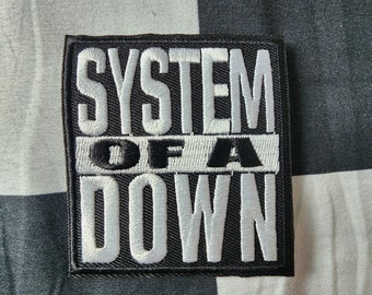 System of A Down Patch / Heavy Metal Music Patch / Sew or Iron on ...