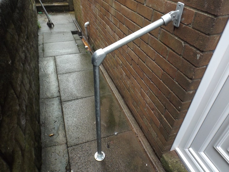 Outdoor Galvanised Variable Handrail 900 X 900mm Mobility Disability ...