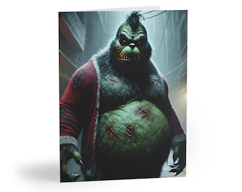 Goon Squad Grinch Greeting Cards (8, 16, and 24 Pcs) - Etsy