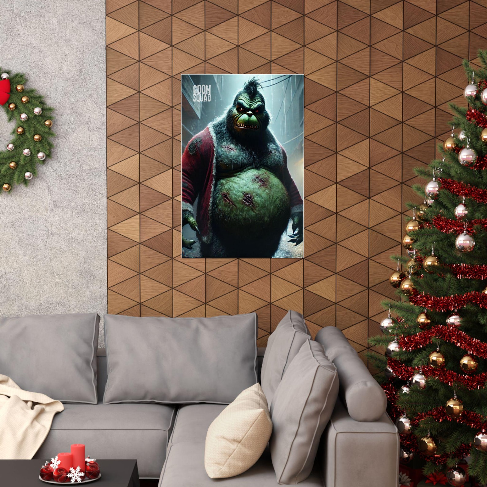 Goon Squad Grinch Poster - Etsy