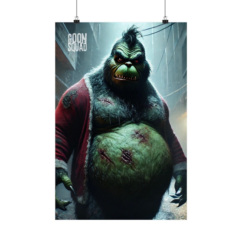 Goon Squad Grinch Poster - Etsy