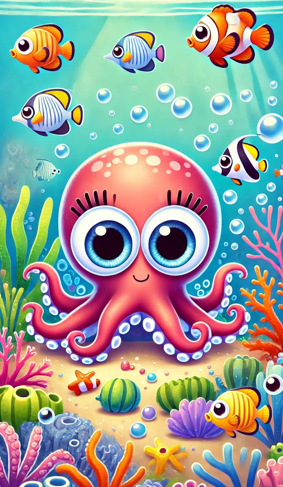 Googly Eyes Octopus Under the Sea - Etsy