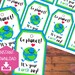 Go Planet It's Your Earth Day Earth Day Tags Teacher - Etsy