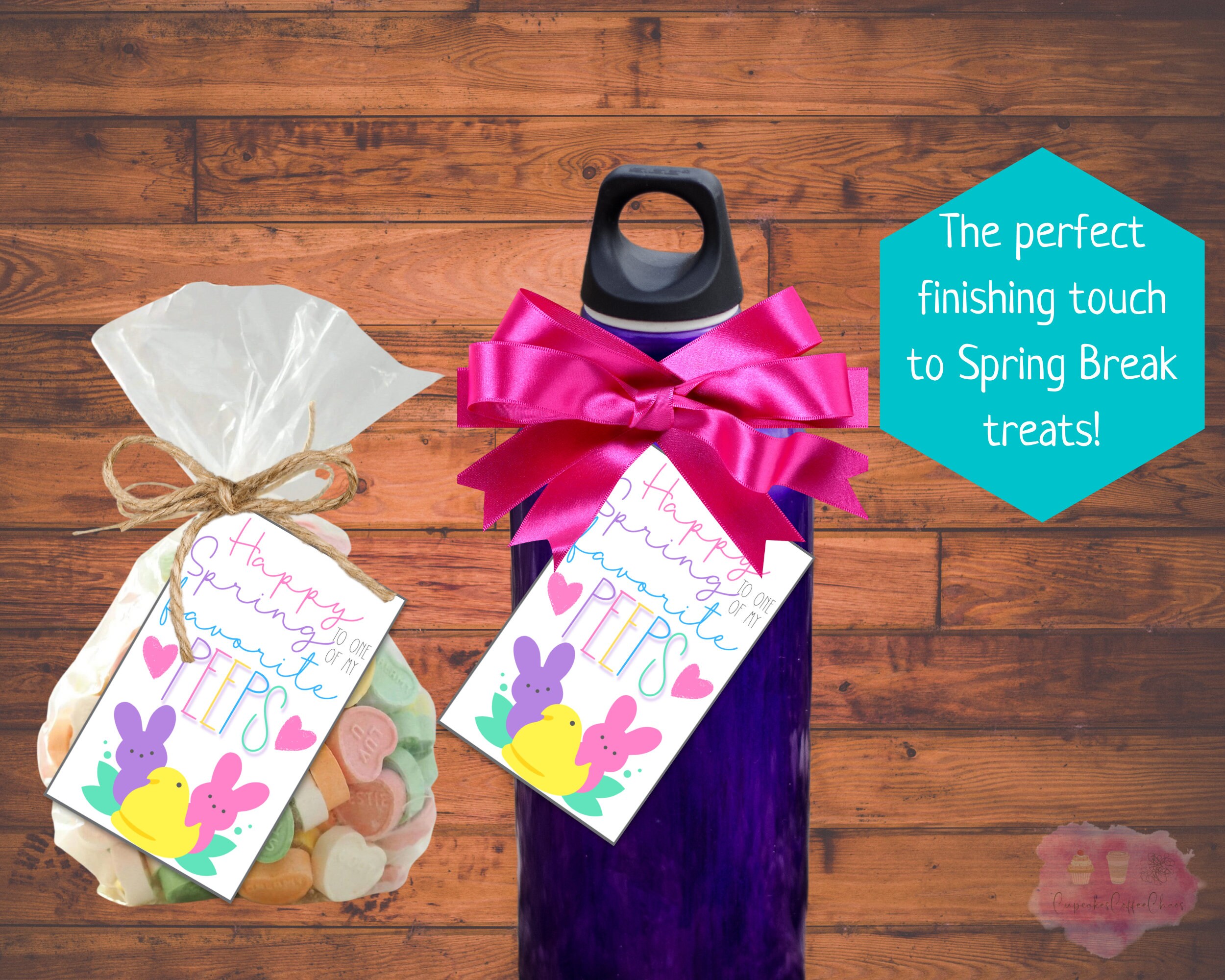 Happy Spring to One of My Favorite Peeps Spring Gift Tags Spring Break ...