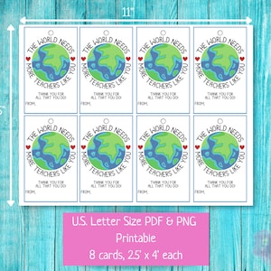 The World Needs More Teachers Like You Tags | Teacher Appreciation Week ...