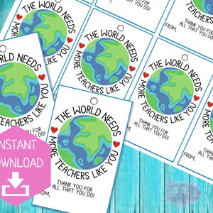 The World Needs More Teachers Like You Tags | Teacher Appreciation Week ...