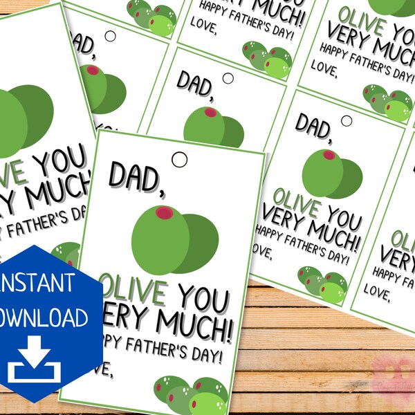 Olive Oil Pun Gift Card - 60+ Gift Ideas for 2023