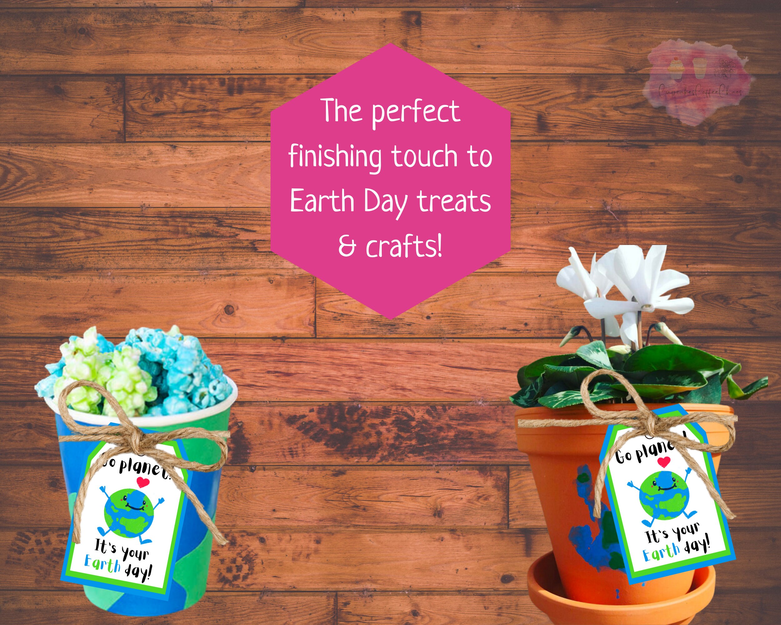 Go Planet! It's Your Earth Day! | Earth Day Tags | Teacher Gift Tag ...