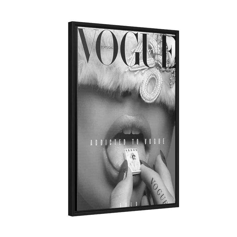 Addicted to Vogue Home Wall Decor Floating Frame 20x30 - Etsy