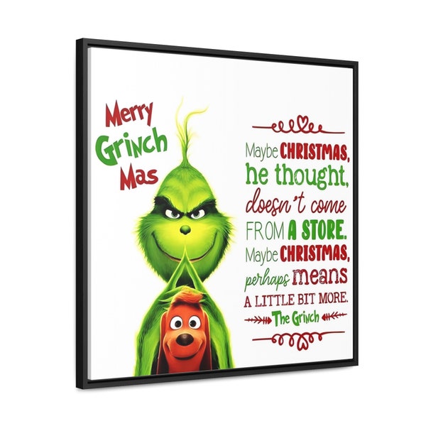 Grinch Picture Frame - Etsy