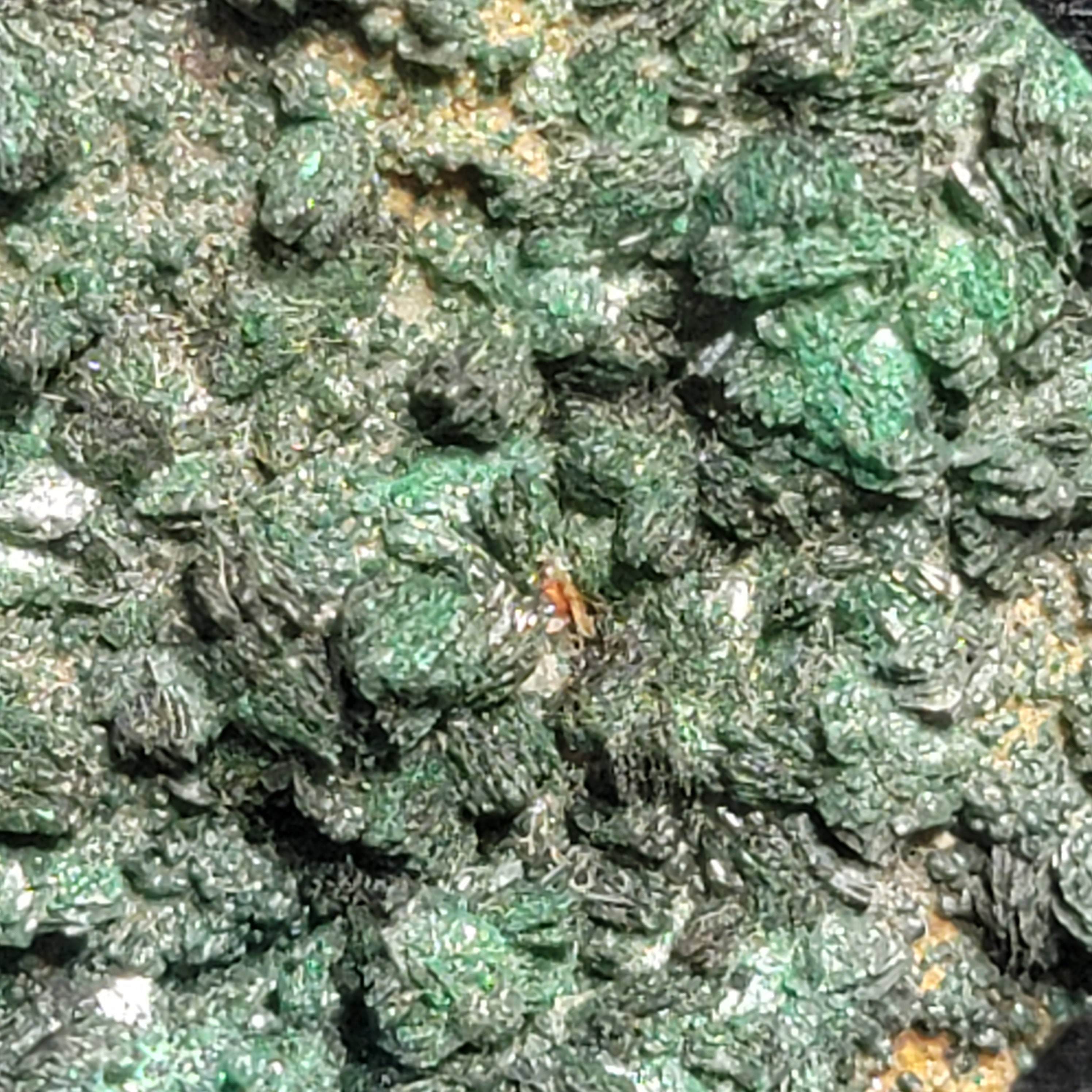 Malachite Dark Green Crystals on Matrix tsumeb Mine, Nambia - Etsy