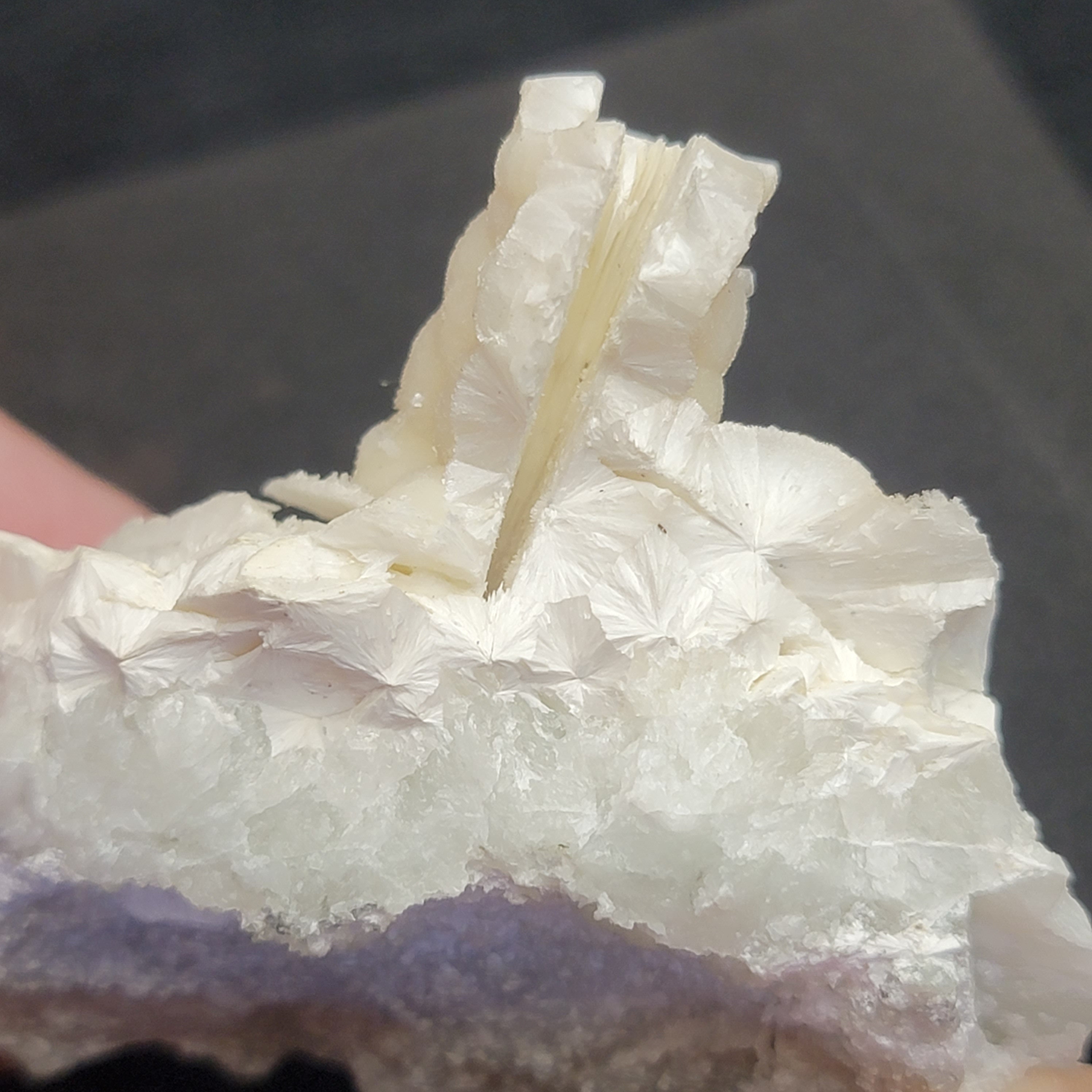 Pectolite Exceptional Pectolite 'finger' cast After - Etsy