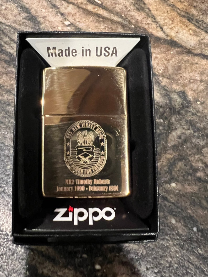US Navy Ship Zippo Navy Veteran Engraved Zippo Personalized Zippo Navy ...