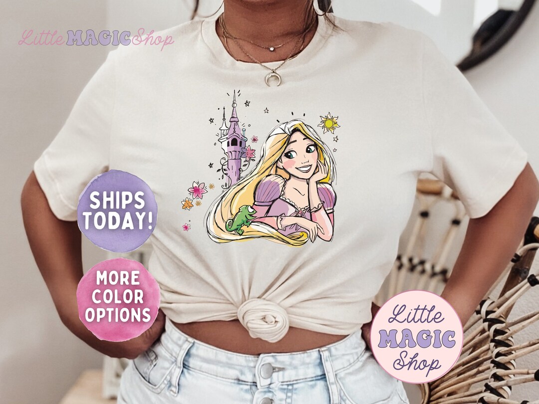 Disney Retro Rapunzel Shirt, Princess Rapunzel Shirt, Tangled, Disney ...