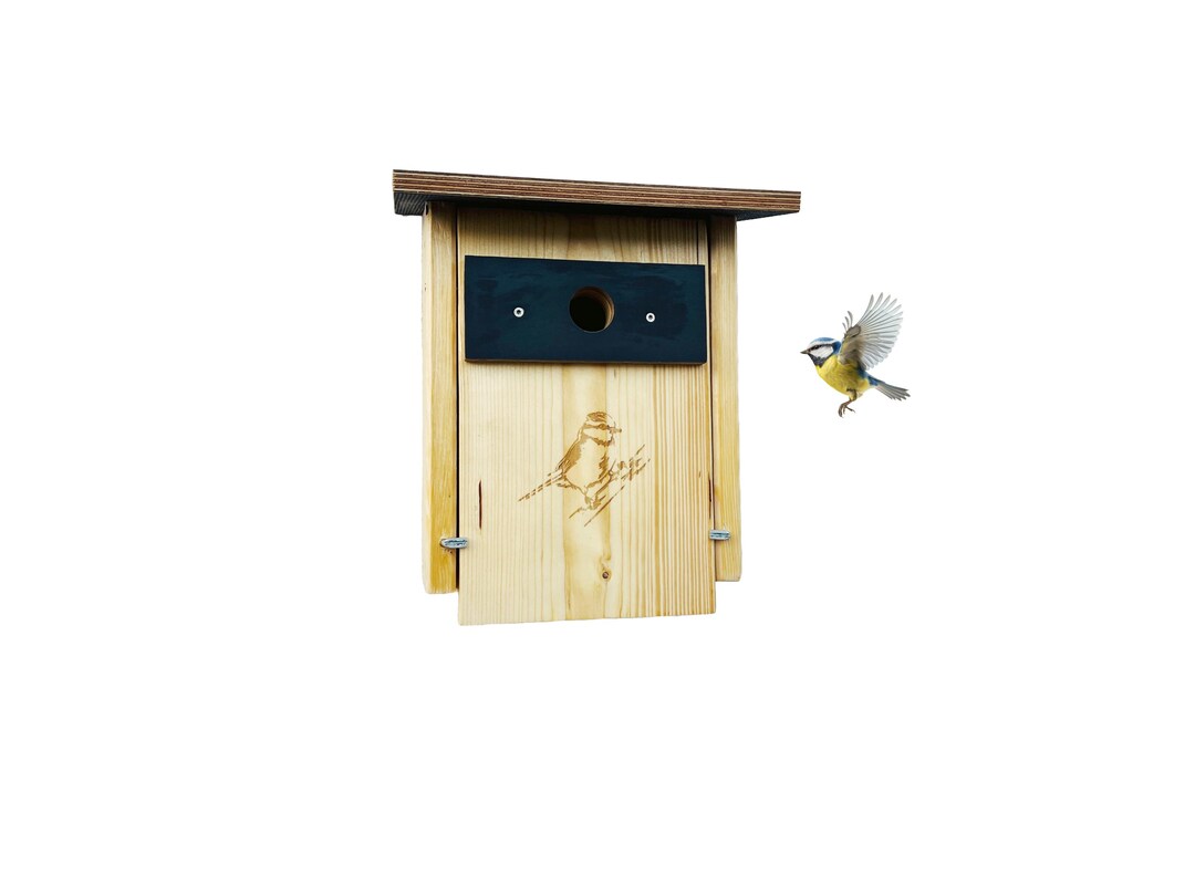 Birdhouse Cavity Nesting Box Tit Box 28 or 32 Mm Blue Tit Great Tit ...